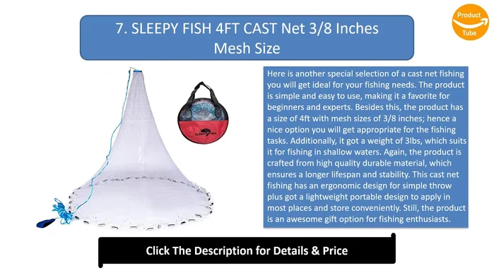 Top 10 Best Cast Nets for Fishing in 2024: A Detailed Review